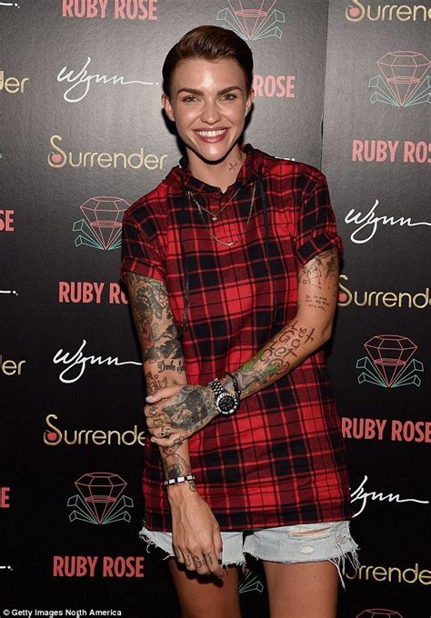 Ruby Rose Ditches Grungy Style For Sophisticated Business Attire Ruby