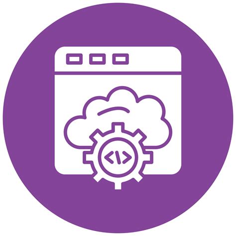 Web API Icon Style 7435145 Vector Art At Vecteezy