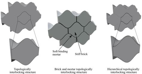 Three Types Of Synthetic Interlocking Structures A Topological Download Scientific Diagram