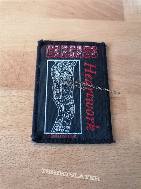 Carcass Carcass Heartwork Patch Patch Empryeanentrailss