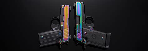 P238 Titanium Rainbow
