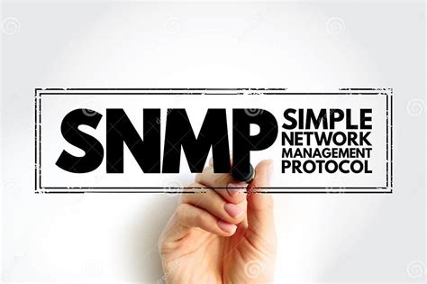 Snmp Simple Network Management Protocol Is An Internet Standard Protocol For Collecting And