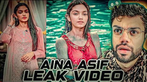 Aina Asif Swimming Pool Video Leak😱aina Asif Leak Video Got Viral Ainaasif Viral Trending