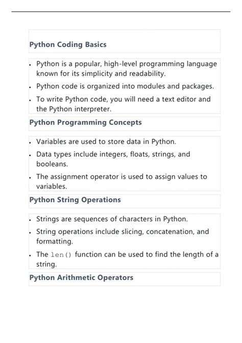 Lacture Notes For Python Python Stuvia Us