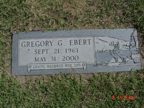 Gregory G Ebert 1961 2000 Find A Grave Memorial