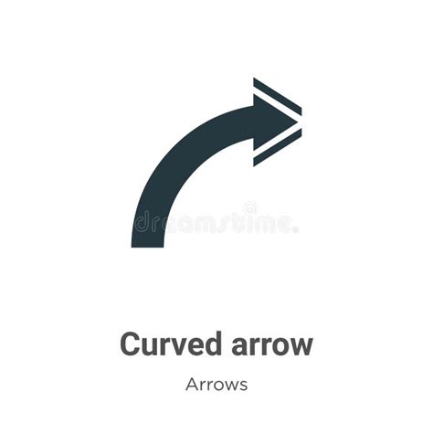 Curved Arrow Symbol Stock Illustrations 14438 Curved Arrow Symbol