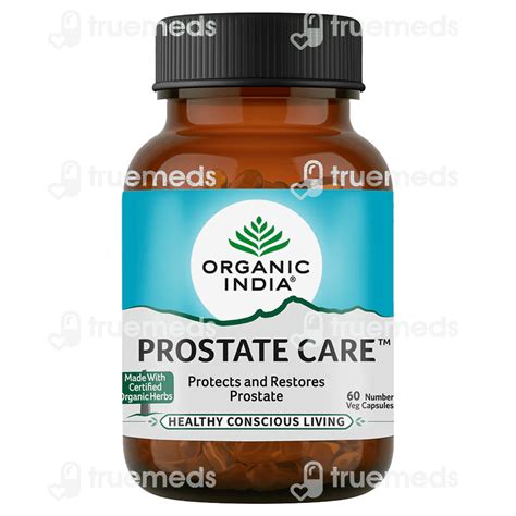 Organic India Prostate Care Capsule 60 Uses Side Effects Dosage Price Truemeds