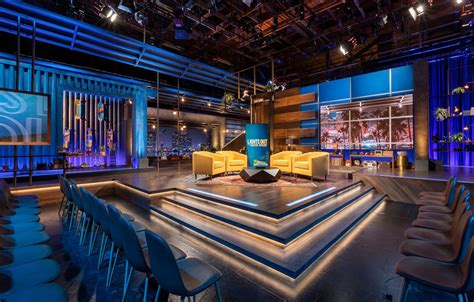 Lights Out With David Spade Broadcast Set Design Gallery Set Design