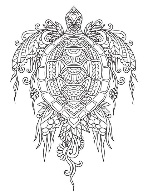 Animal Mandala Coloring Pages
