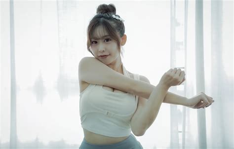 Обои Girl Sexy Girls Woman Model China Asian Cute на телефон и
