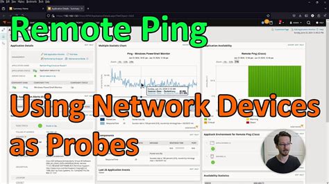 How To Remote Ping Using Any Network Device In Solarwinds Sam Solarwinds Youtube
