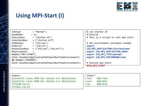 Ppt Mpi Support In Glite Powerpoint Presentation Free Download Id
