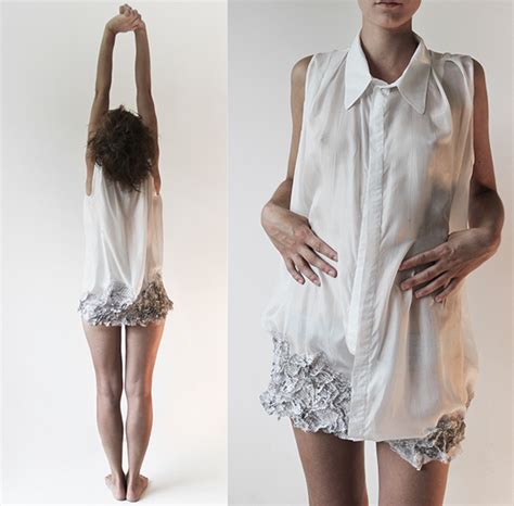 Textile Design Degree Biomimetic Inspired Silk Shirts On Behance