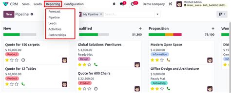 Reporting In Odoo 17 Crm Odoo V17 Enterprise Edition Book