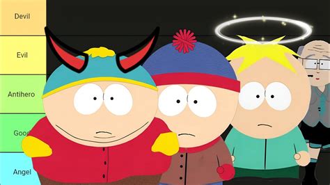 How Evil Is Every South Park Main Character Youtube