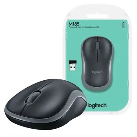 Logitech M185 Wireless Optical Usb Mouse Computer Accessories Jiwa