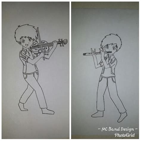 Guys What Do You Think What Should I Include To Complete The Ddlc Band The Mc With A Violin Or