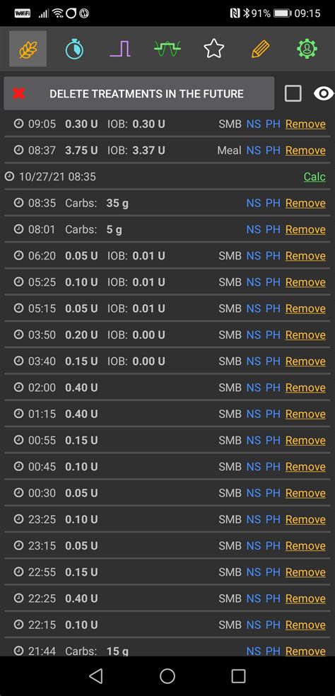 [3 0 beta1] incorrect cob · issue 788 · nightscout androidaps · github
