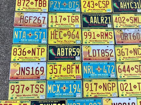 Choice Of New Mexico License Plate Original S Etsy