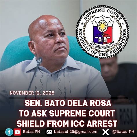 Batas Bato Magpapasaklolo Sa Korte Suprema The Legal Counsel Of
