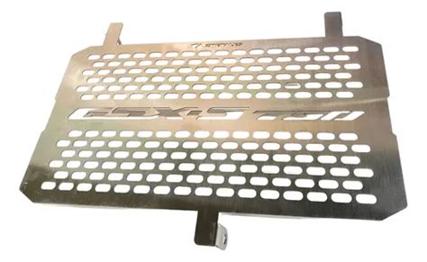 Protector De Radiador Suzuki Gsxs 750 Gsxs750 Zmetales Plateado Cuotas Sin Interés