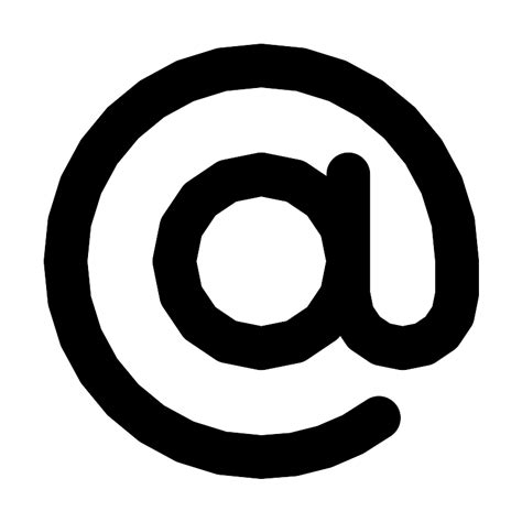 At Sign Vector Svg Icon Svg Repo