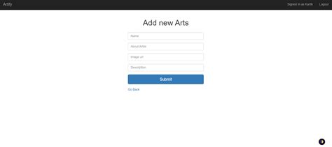 github kartik koundal artify a website using html css javascript