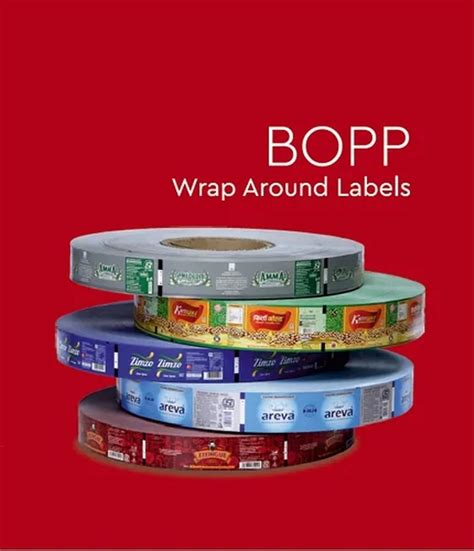 Bopp Wrap Around Labels At ₹ 290kg New Delhi Id 26192156562