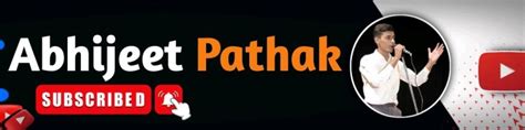 Abhijeet Pathak Budding Youtuber Content Creator Btech