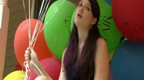 Fairground Balloons Squeeze Pop Paiges Fetish Variety Show Clips4sale