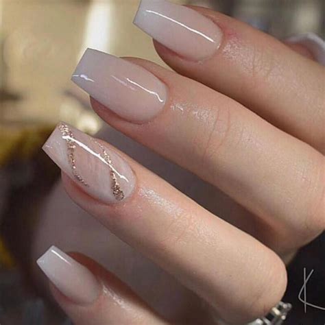 Intricate Designs For The Short Acrylic Nails Natural Acrylic Looks