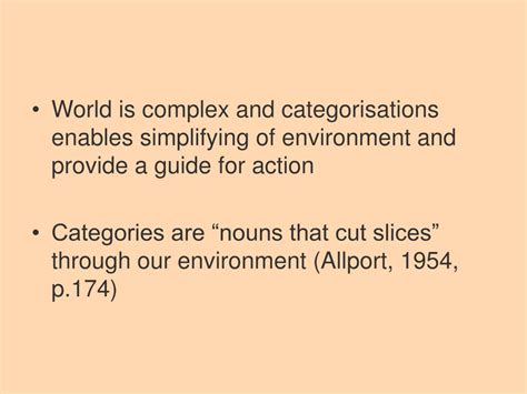 Ppt Social Categorisation Powerpoint Presentation Free Download Id602675