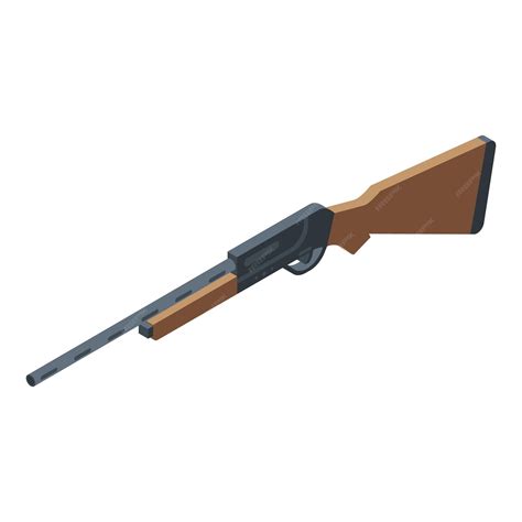 Premium Vector Rifle Icon Isometric Of Rifle Vector Icon For Web
