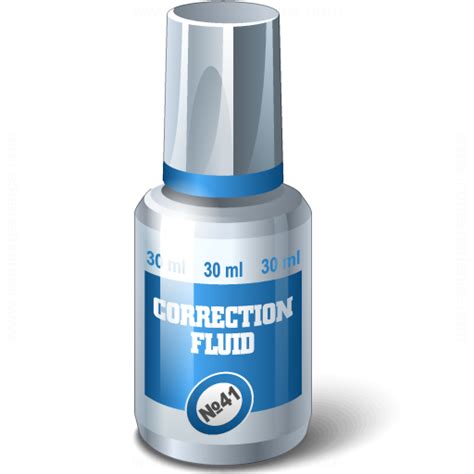 Iconexperience V Collection Correction Fluid Icon