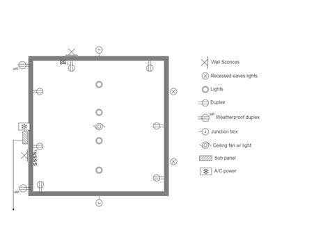 Electrical Plan For Workshop Edrawmax Template