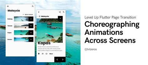 Level up Flutter page transition: choreographing animations across screens | by Shian Poon | UX ...