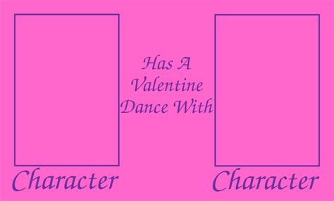Chr Has A Valentine Dance With Chr Meme Template By Mangaanimechampion