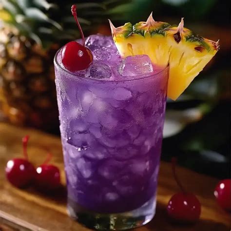 Jamaican Purple Rain Cocktail A Tropical Showstopper Claras Recipes