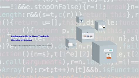 Implementación De Ai Con Teachable Machine En Arduino By Juan Diego