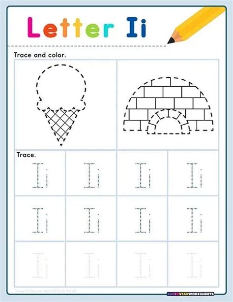 Letter Ii Tracing Printables In 2025 Tracing Worksheets Letter