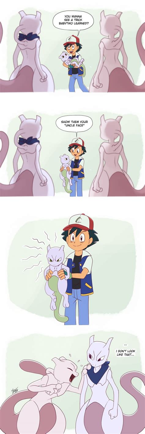 Uncle Face By Tc 96 On Deviantart Mew And Mewtwo Pokemon Mewtwo