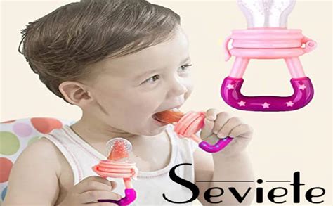 Seviete Juego De 2 Chupones Alimentadores Para Bebés Mordedera