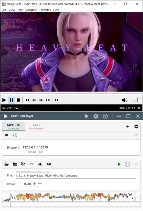 How To Sync Scripts With Streaming Sites Windows MPC HC MFP Howto EroScripts