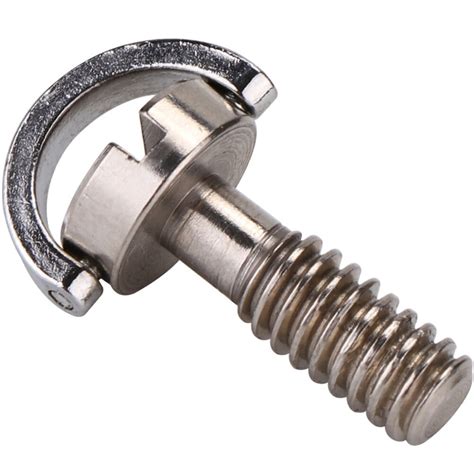 2 Pcs D Ring Screw Lens Plate Screw Longer Shaft Screw Camera Mount