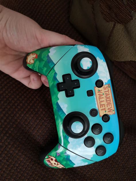 Hunbby Did Good With A Custom Stardew Valley Skin For My Switch Controller I Love It R