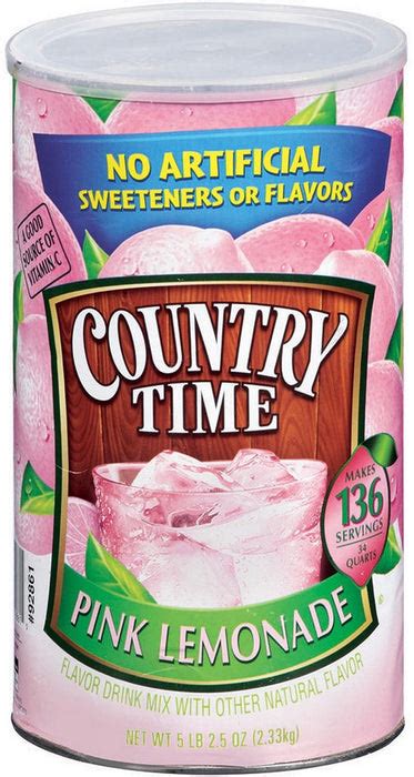 Country Time Pink Lemonade Beverage Mix 2 33 Kg —