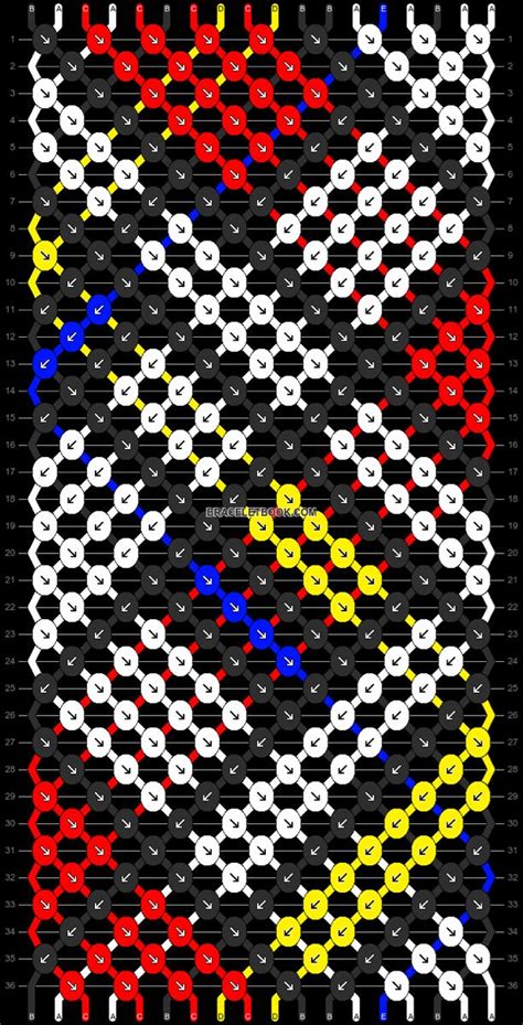 Normal Pattern 125383 Braceletbook Pattern Friendship Bracelet