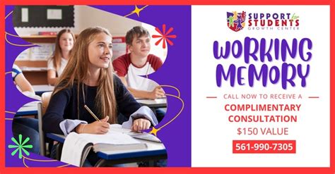 Working Memory Support For Students Growth Center