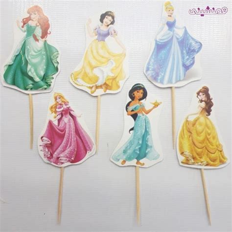 خرید و قیمت بسته 10 عددی خلال فینگر فود تم جشن و تولد تم پرنسس های دیزنی ترب