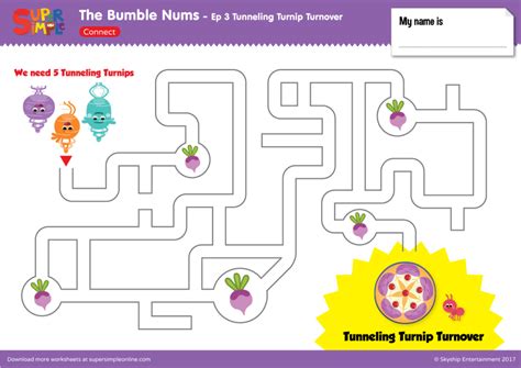 The Bumble Nums Ep 3 Connect Super Simple
